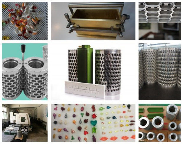 Encapsulation Softgel Capsule Mold 4 6 8 10 12 Inch